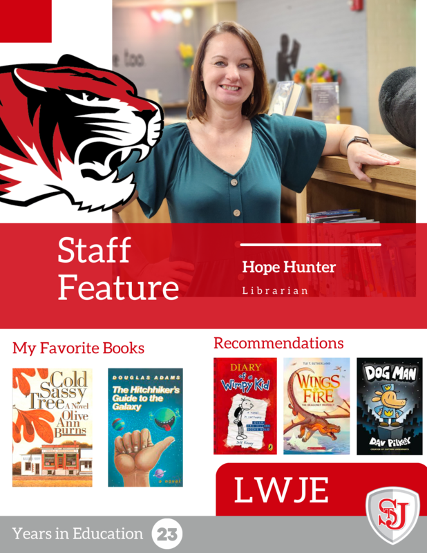 Mission Makers: LWJE Library! | St. James R-1 School District